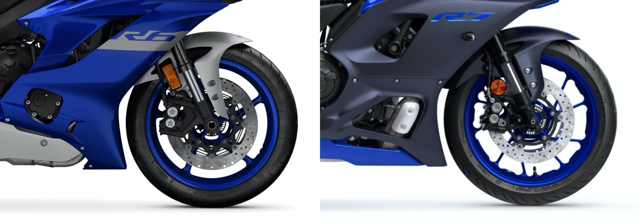 So sánh thiết kế Yamaha YZF-R7 2022 và R6 2020 | CHAYXE.VN