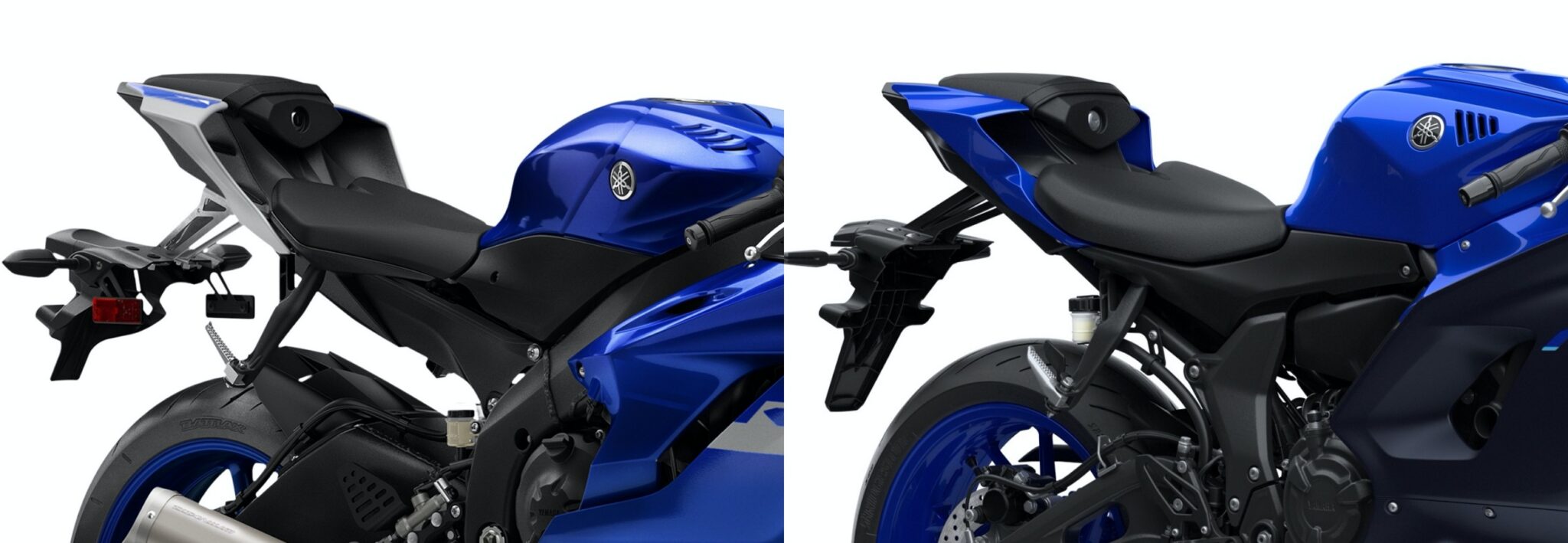 So sánh thiết kế Yamaha YZF-R7 2022 và R6 2020 | CHAYXE.VN